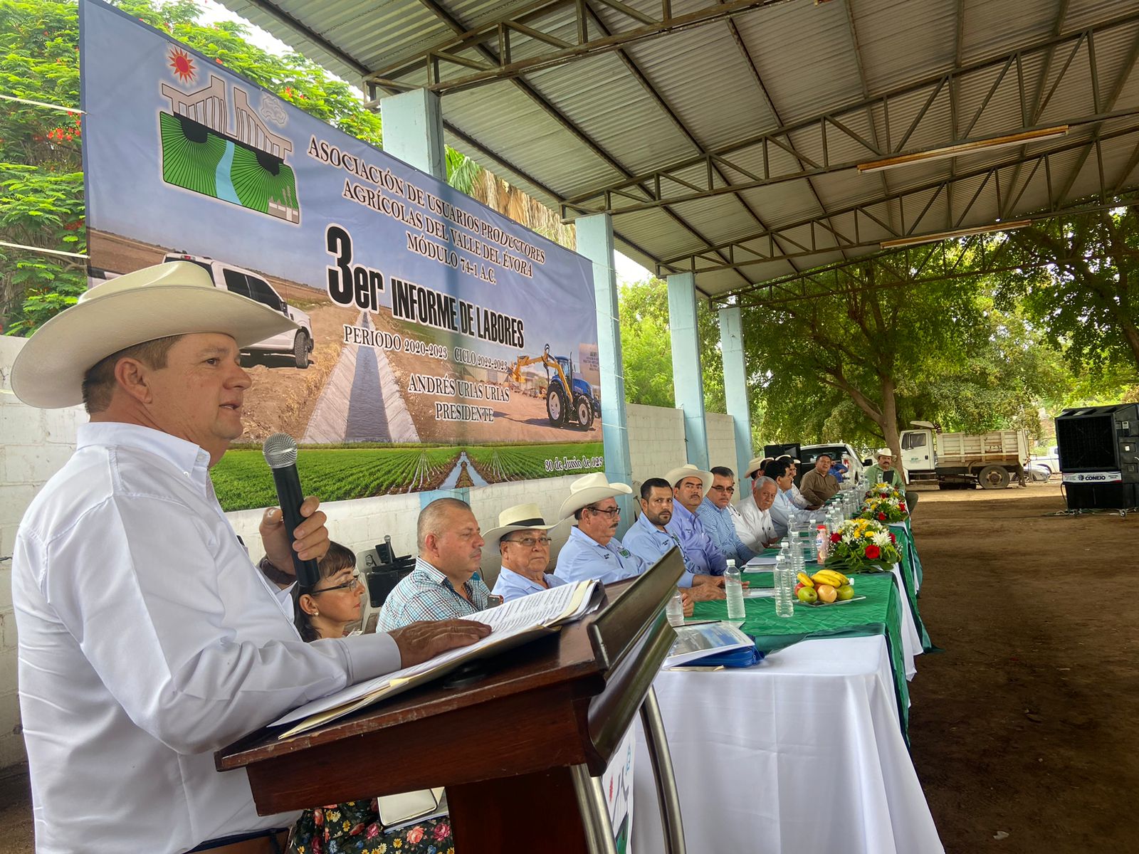 Asume Julio César Angulo presidencia del Módulo de Riego 74-1 de ...