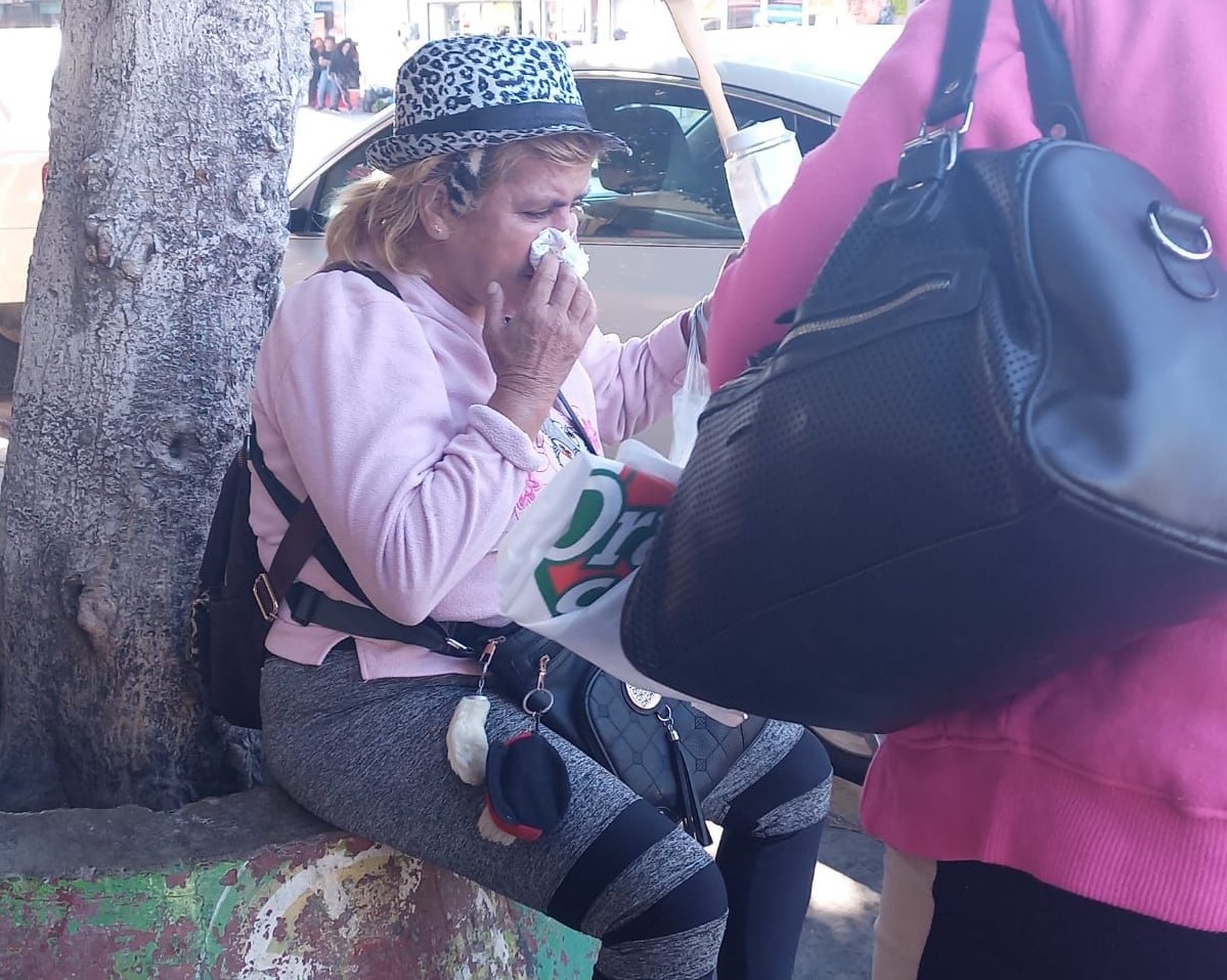 La famosa “Güera Pesos” es golpeada por un sujeto desconocido en el ...