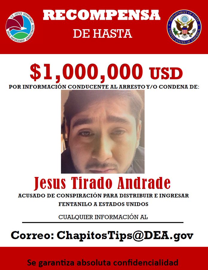 Fotos: Publica DEA carteles de ‘Los Chapitos’ más buscados; estas son ...