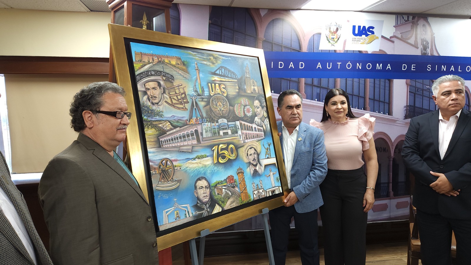 Con la obra “La UAS es Sinaloa y su gente, Sinaloa y su gente son la ...