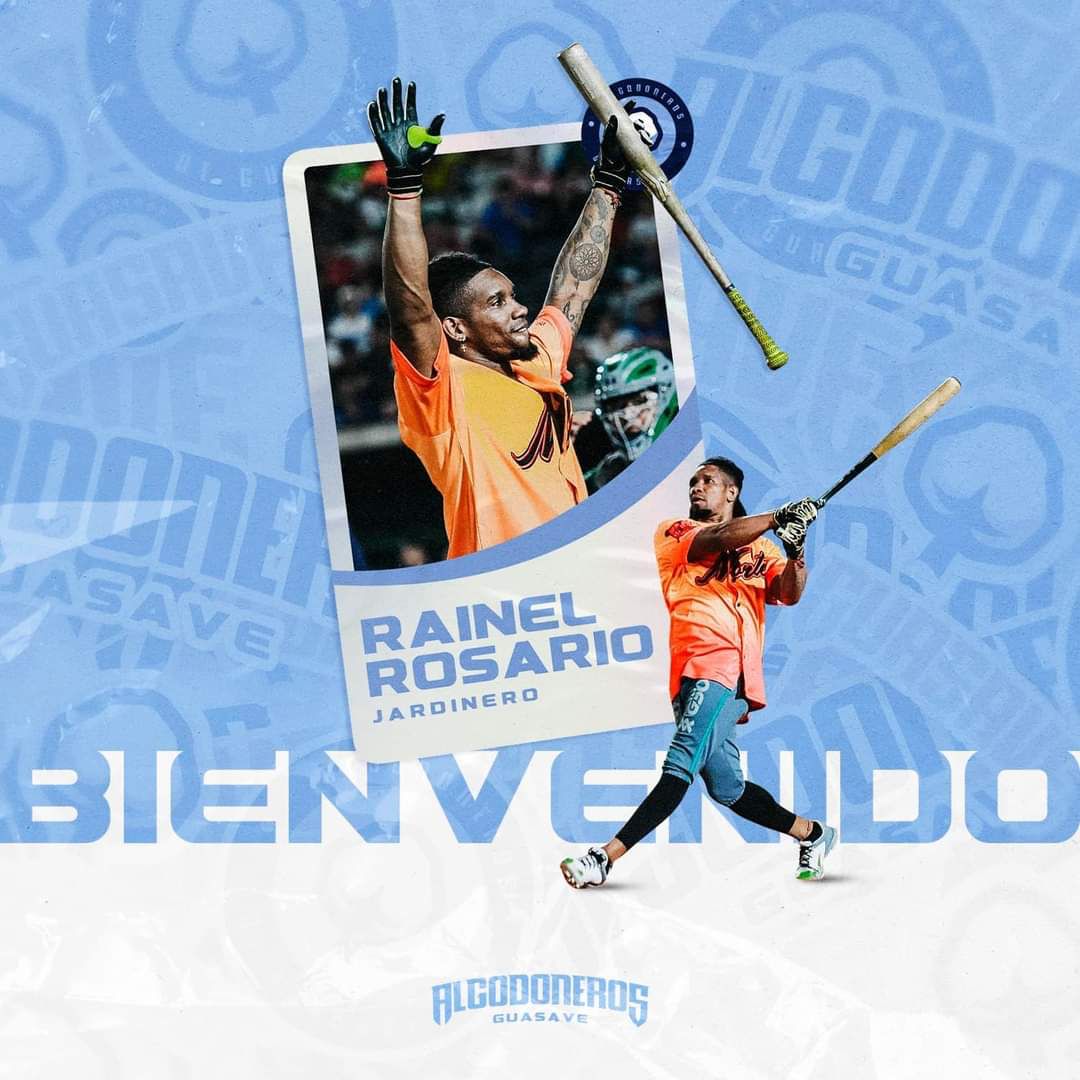 Rainel Rosario es el primer refuerzo de los Algodoneros de Guasave para ...