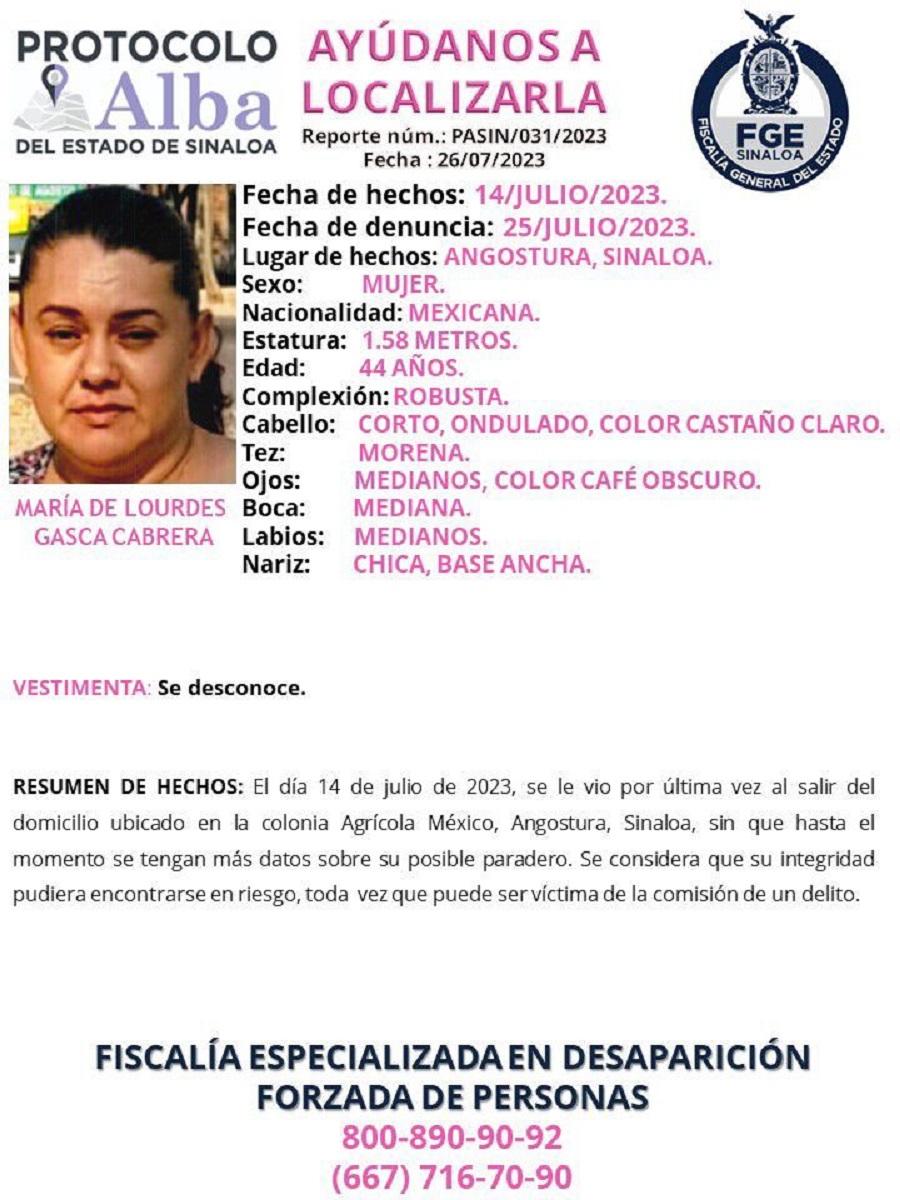 Lanzan Protocolo Alba por la desaparición de una mujer de Angostura ...